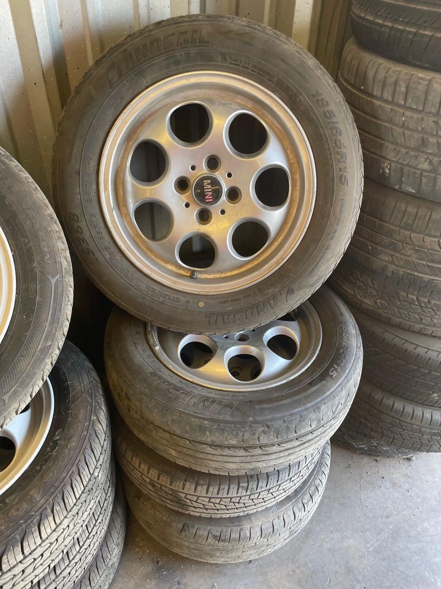 15 inch MINI Cooper wheel set (Silver) 3611512458