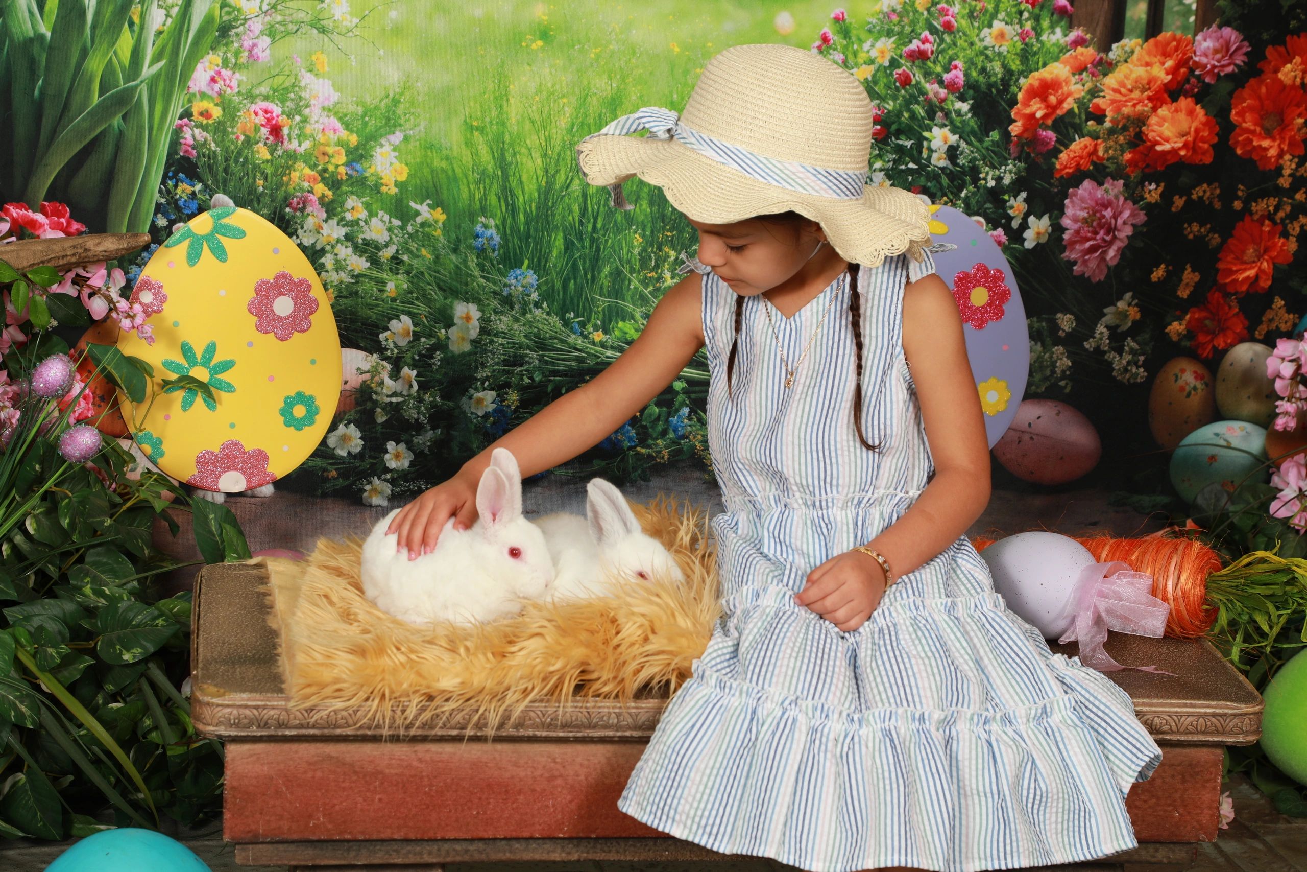 Easter Bunny House Portraits