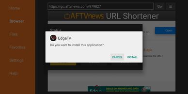 IPTV Cote-Nord - Application Edge Tv, Edge Tv, Firestick