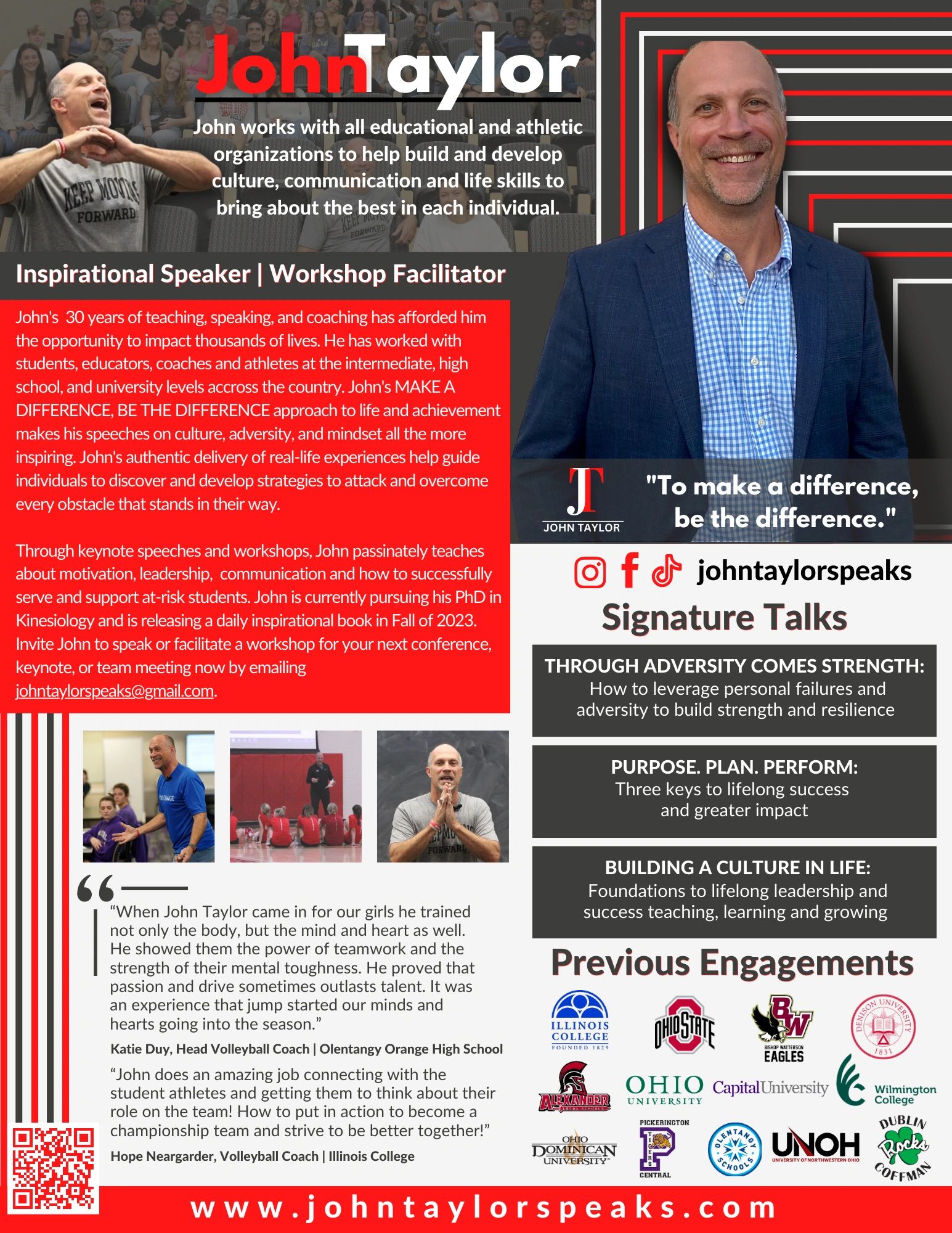 HOME [johntaylorspeaks.com]