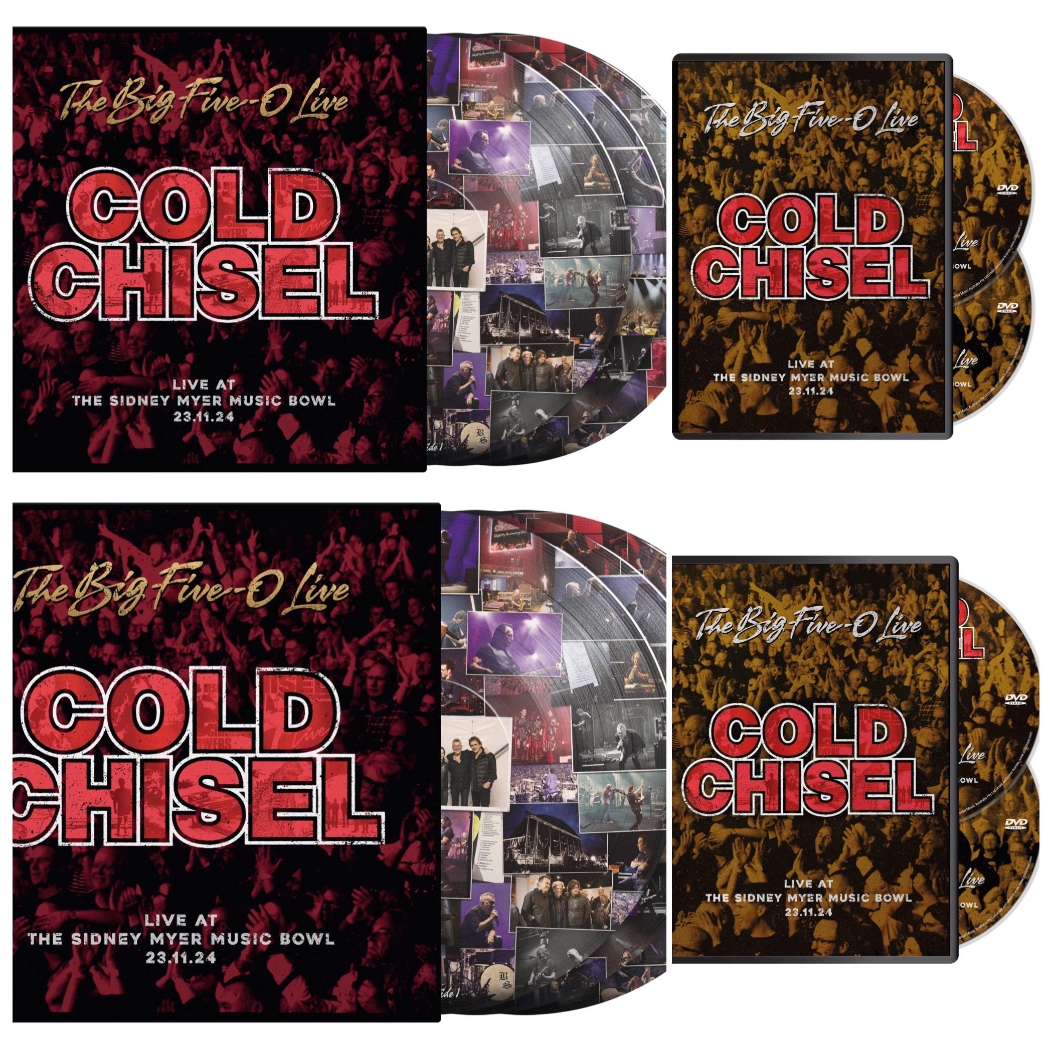 Cold Chisel Announce The Big Five O live album and DVD