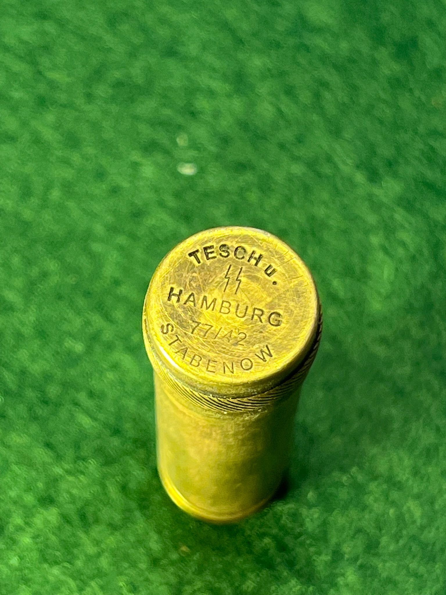 WW2 German Officer Suicide Capsule