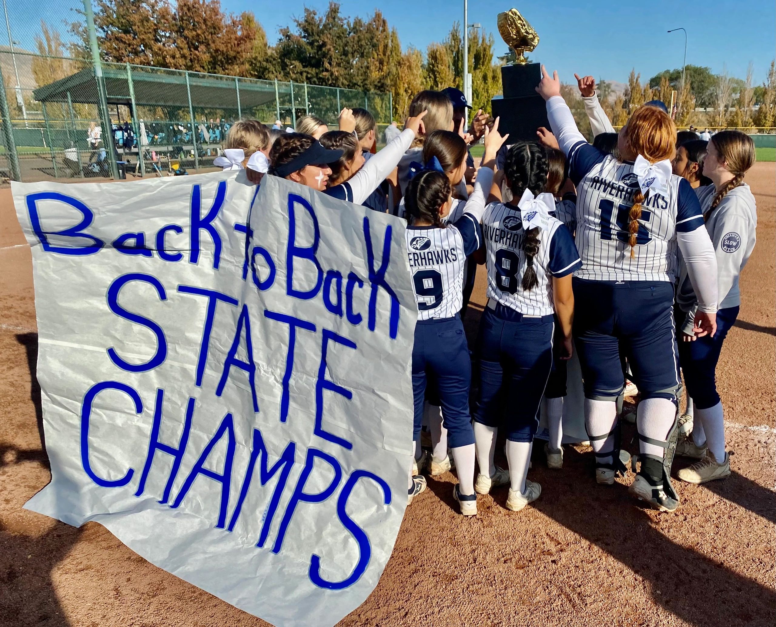 Chiawana Slowpitch Softball Secures Back-to-Back State Titles