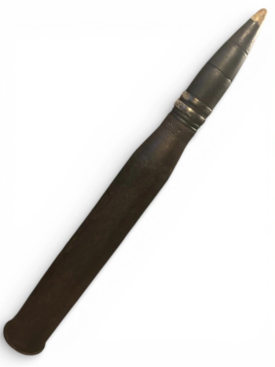 WWII German 8.8cm KwK 43 King Tiger Inert Round – Complete 88mm PzGr ...