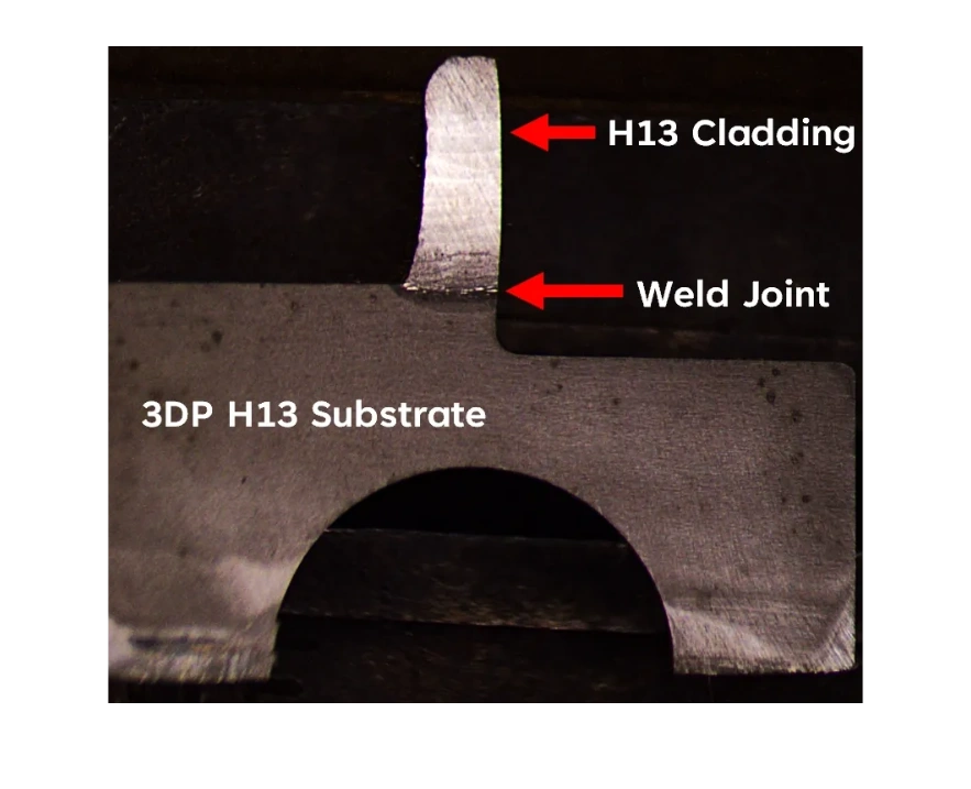 World-First: Laser Cladding for 3D Printed Mold Assembly
