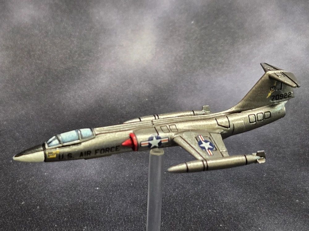 Lockheed F-104, Starfighter, 1/200 scale decals