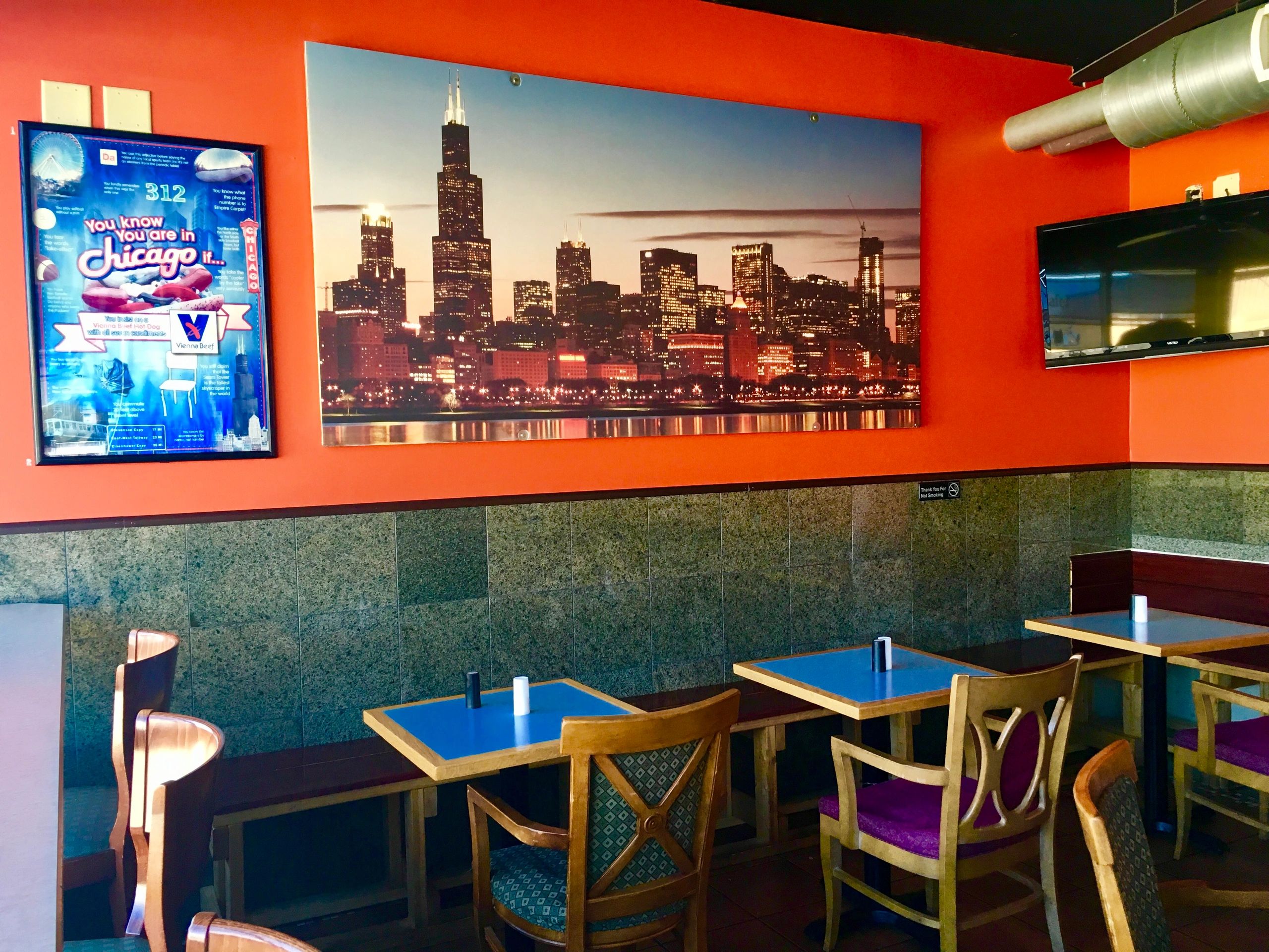 Downtown Chicago grill