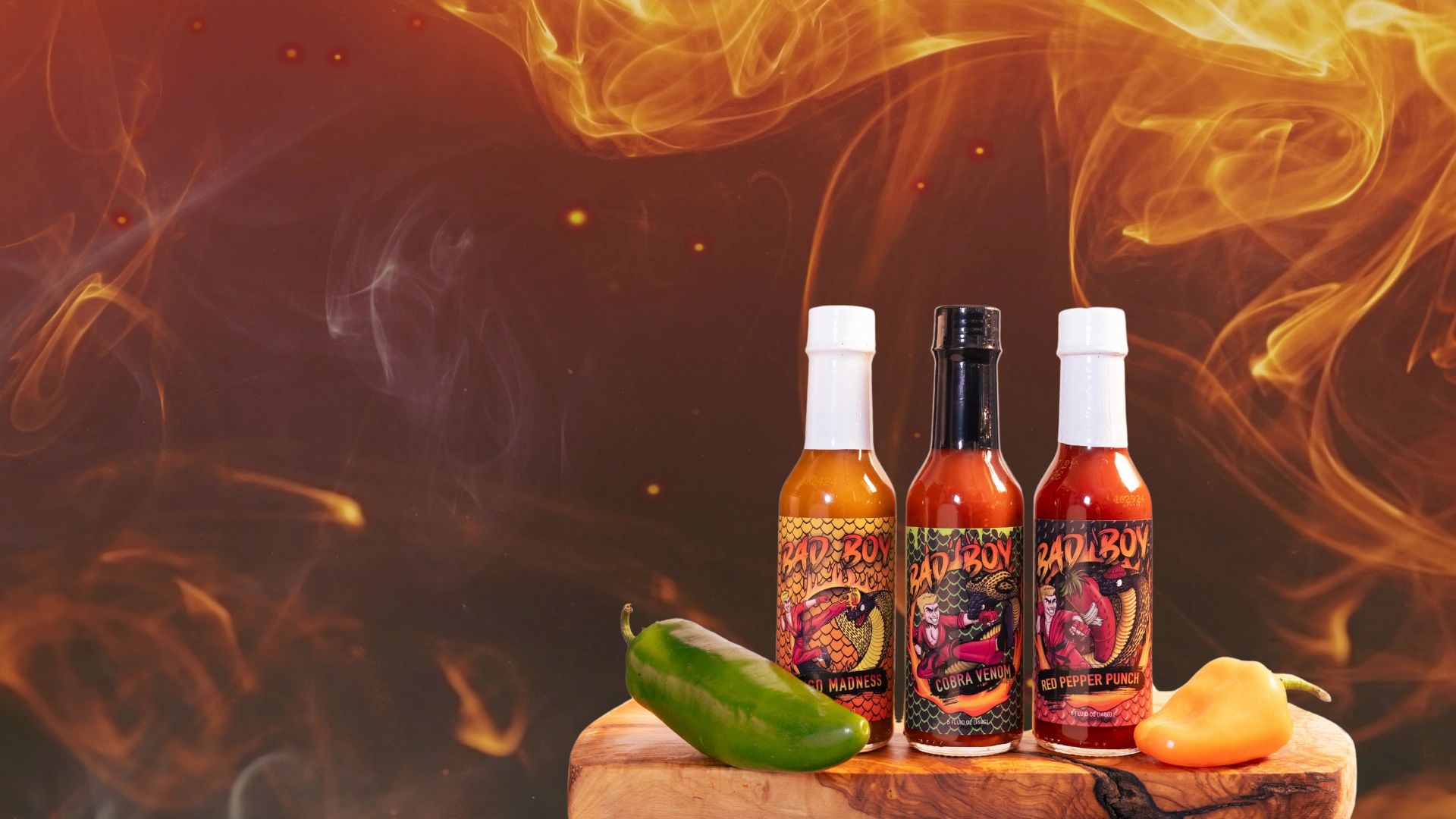 Shop the Best Hot Sauce Collection Online at Bad Boy Eats