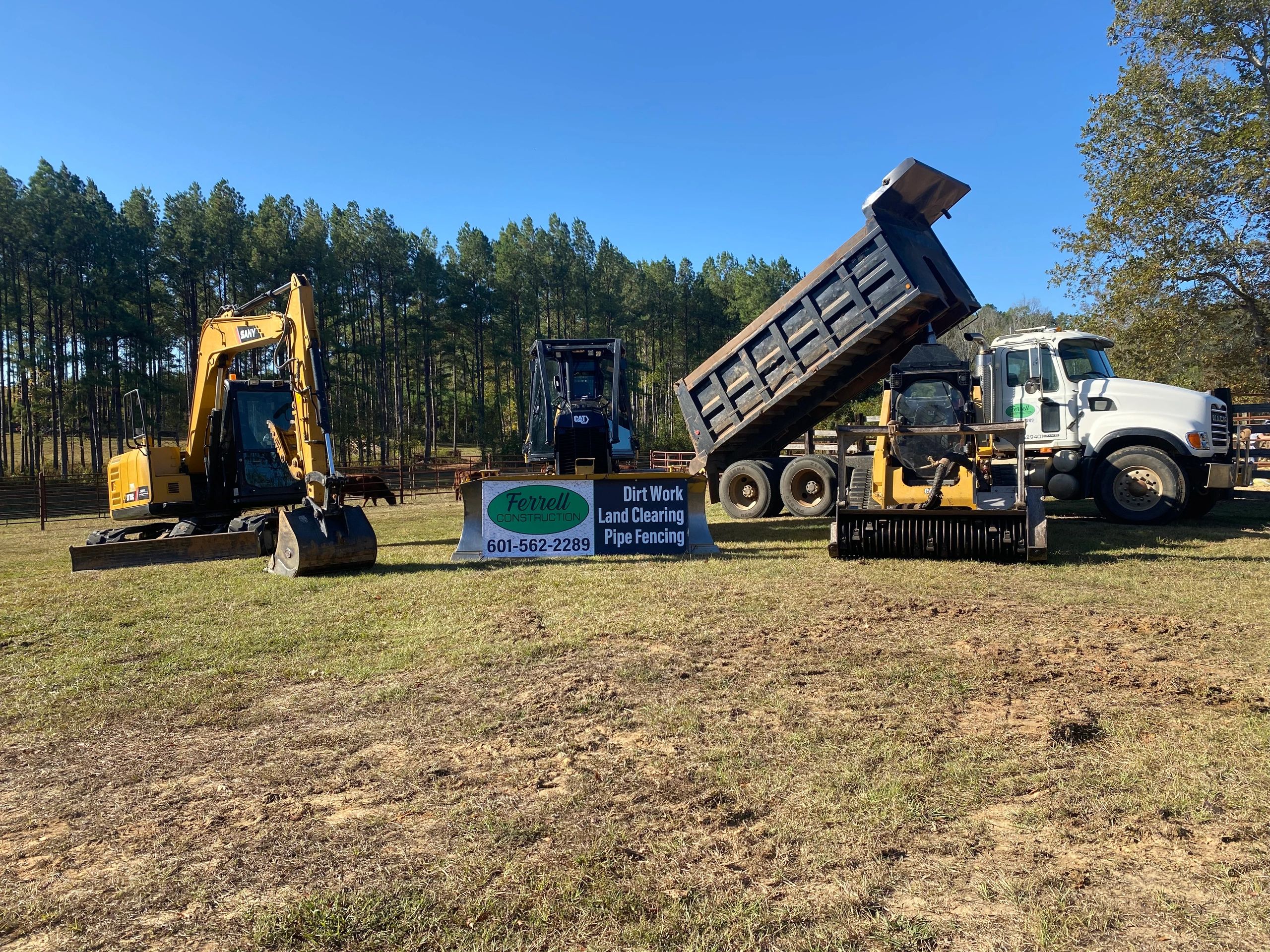 Forestry Mulching - Ferrell Construction and Land Management, LLC