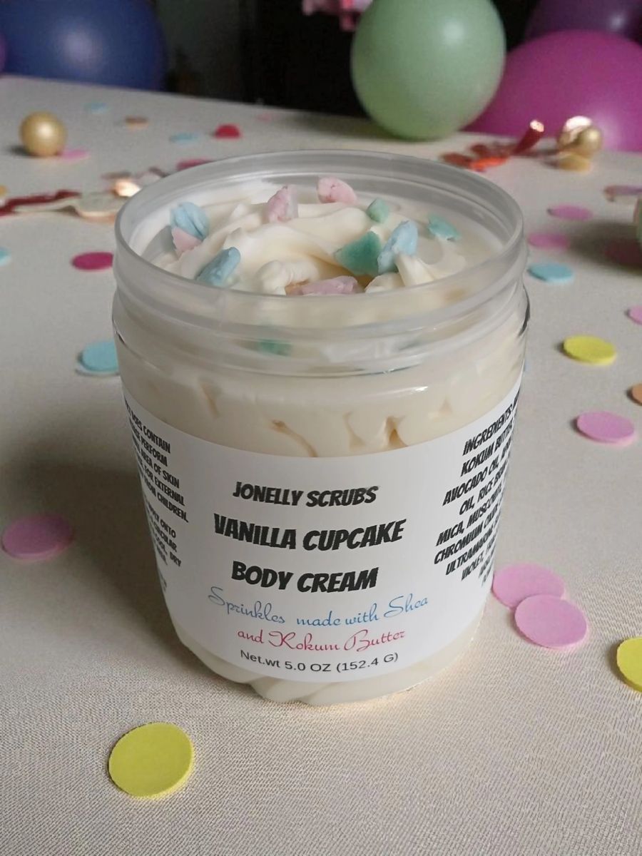 Vanilla Cupcake Body Cream