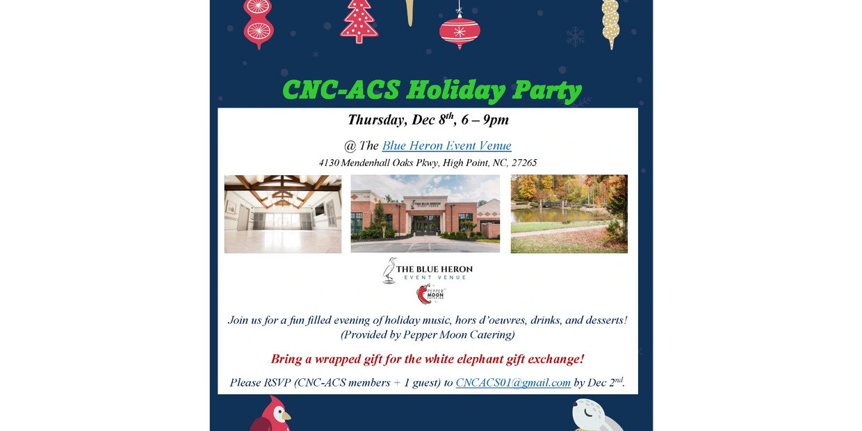 Acs - Central North Carolina American Chemical Society
