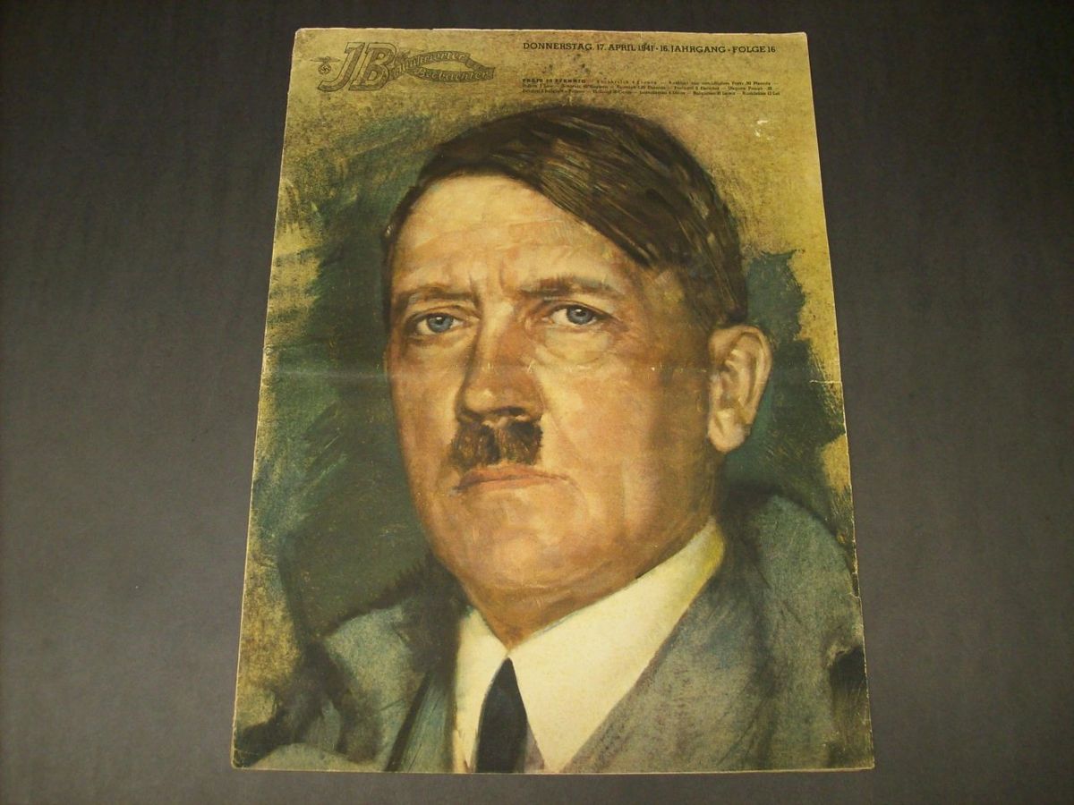 Special Edition "Illustrierter Beobachter" Magazine for Hitler's 52nd ...