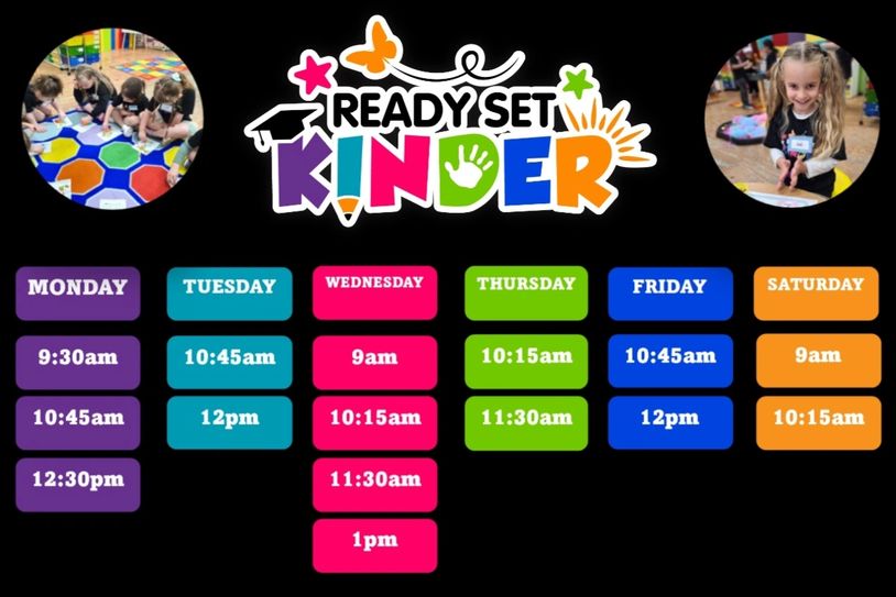 Timetable | Ready Set Kinder