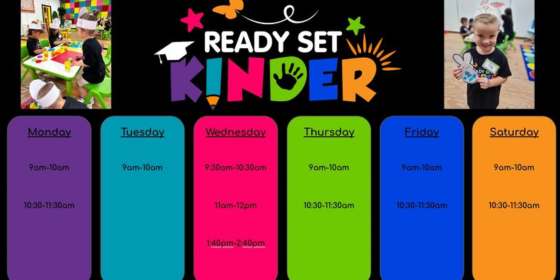 Timetable | Ready Set Kinder