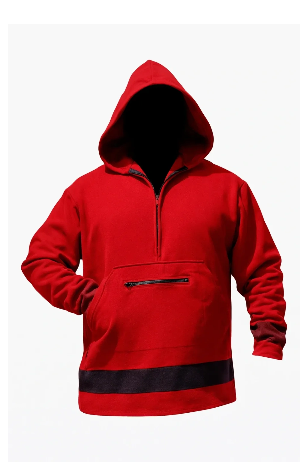 Pathfinder Red with Navy Stripe