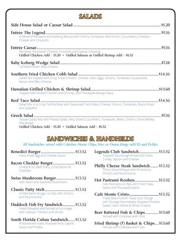 Legends Academy Cafe