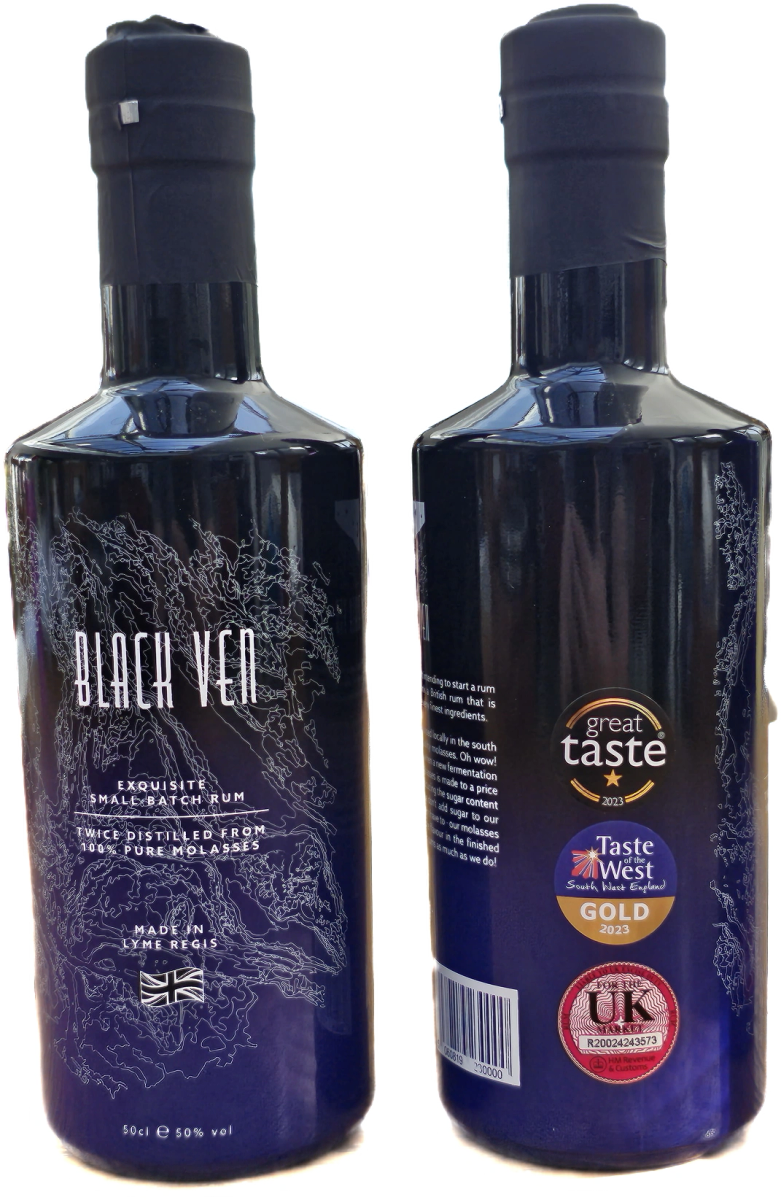 Black Ven Dark Rum 50cl (50% abv)