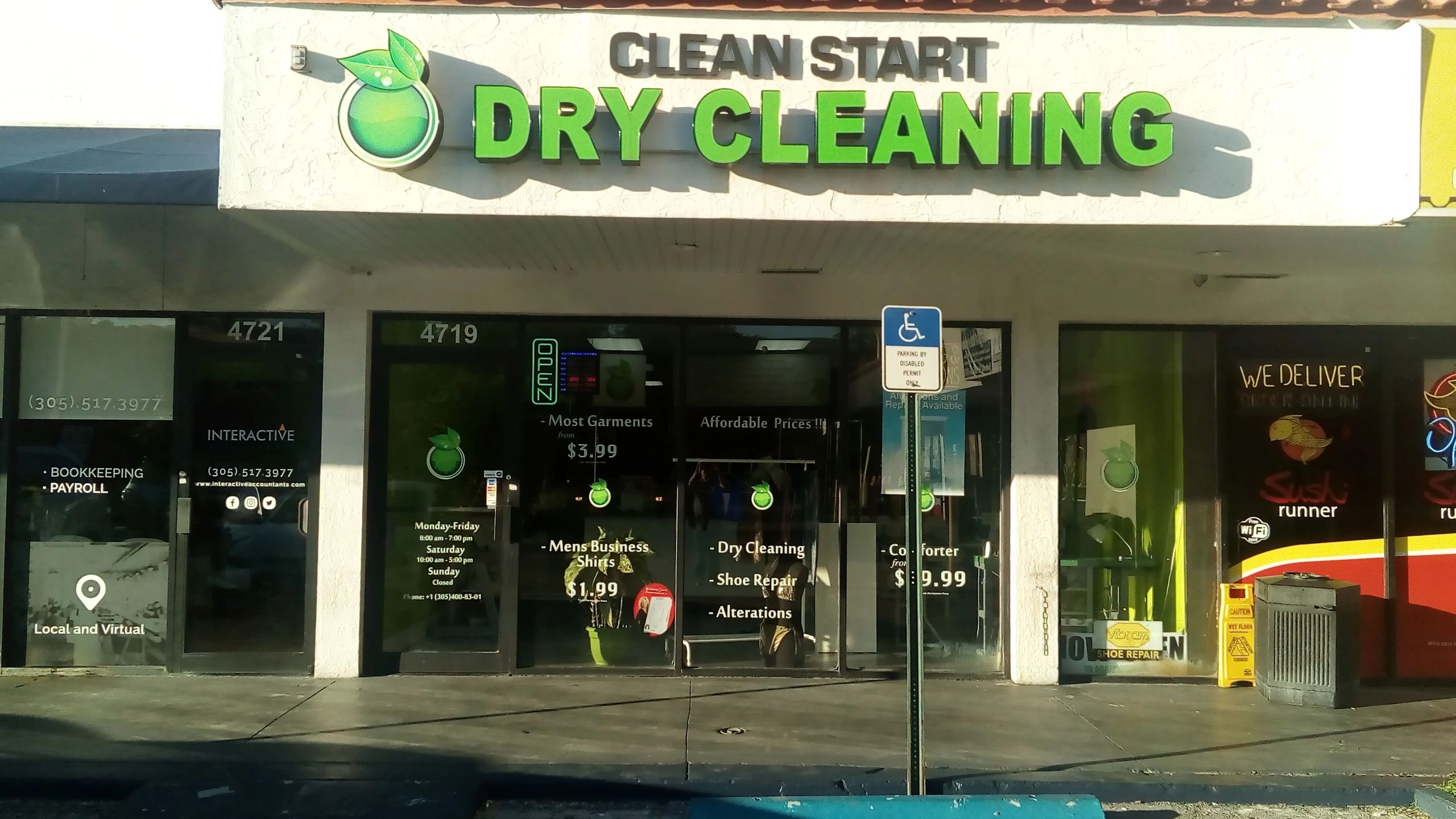 Clean start dry Cleaner