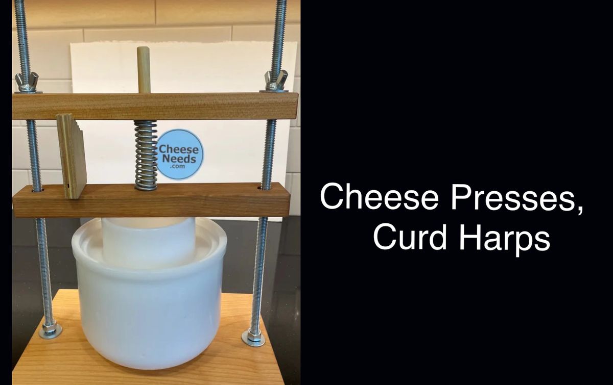 Cheese Presses, Curd Harp