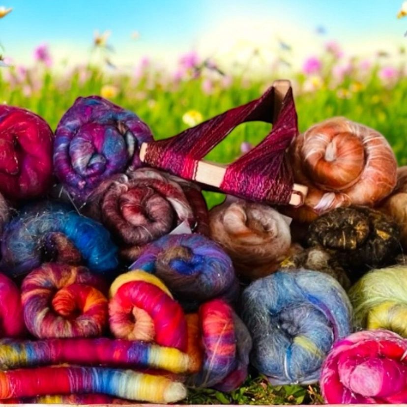 Jenny Rose Fibres - Luxury Wool Fibres, Luxury Wool Fibres, Exotic Hand ...