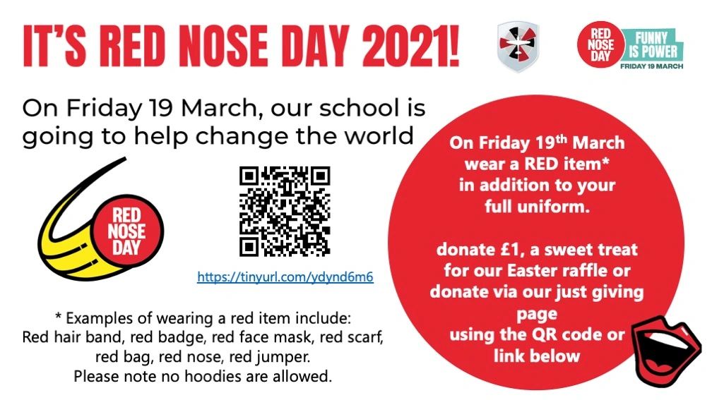 It's Red Nose Day 2021!