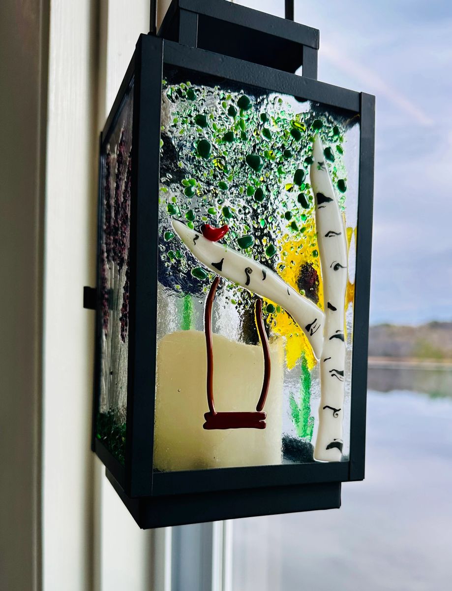 Decorative Glass Lantern