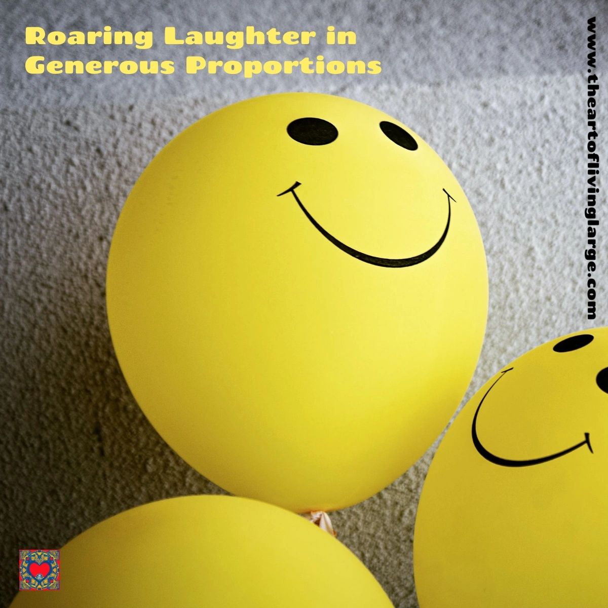 Roaring Laughter in Generous Proportions