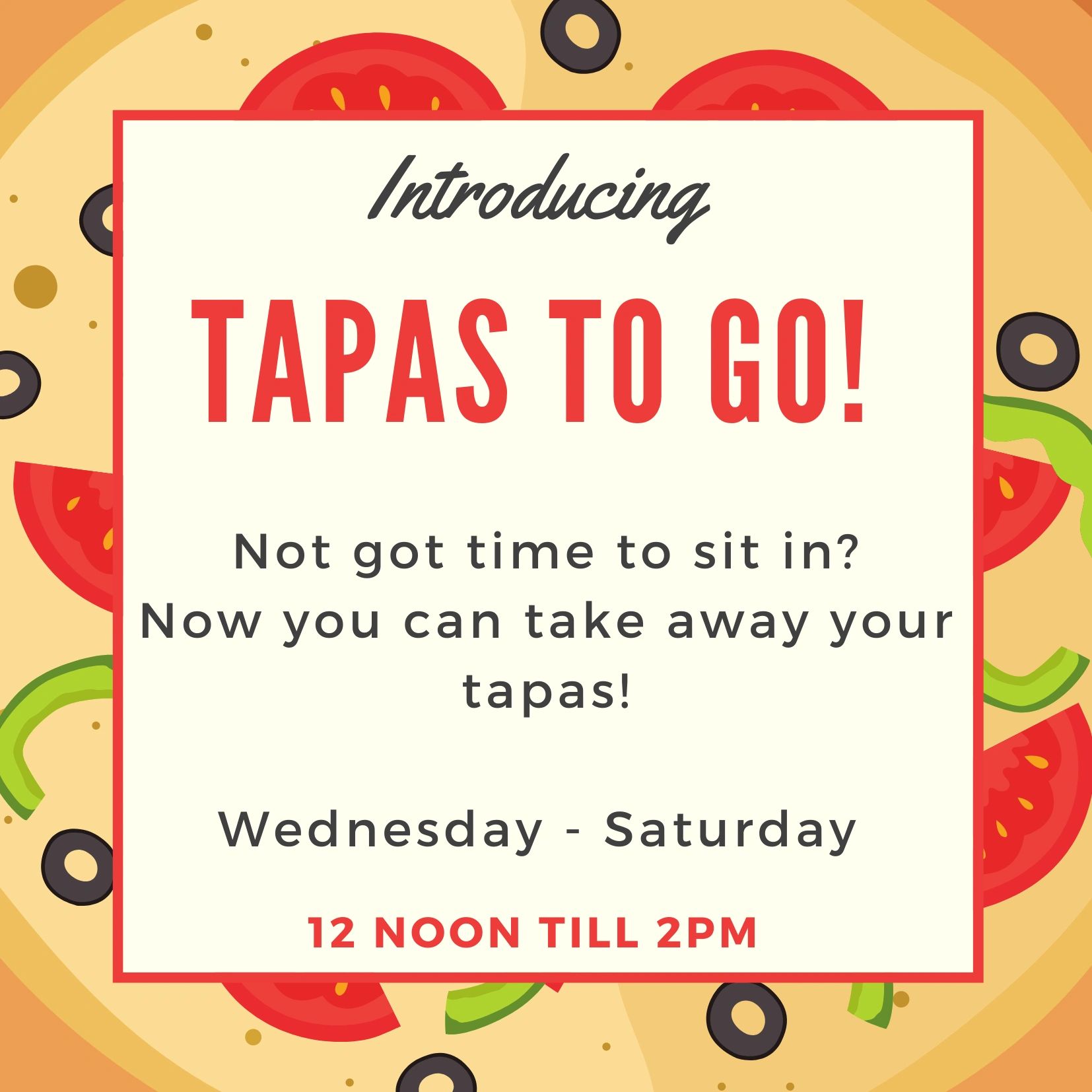 Tapas To Go!