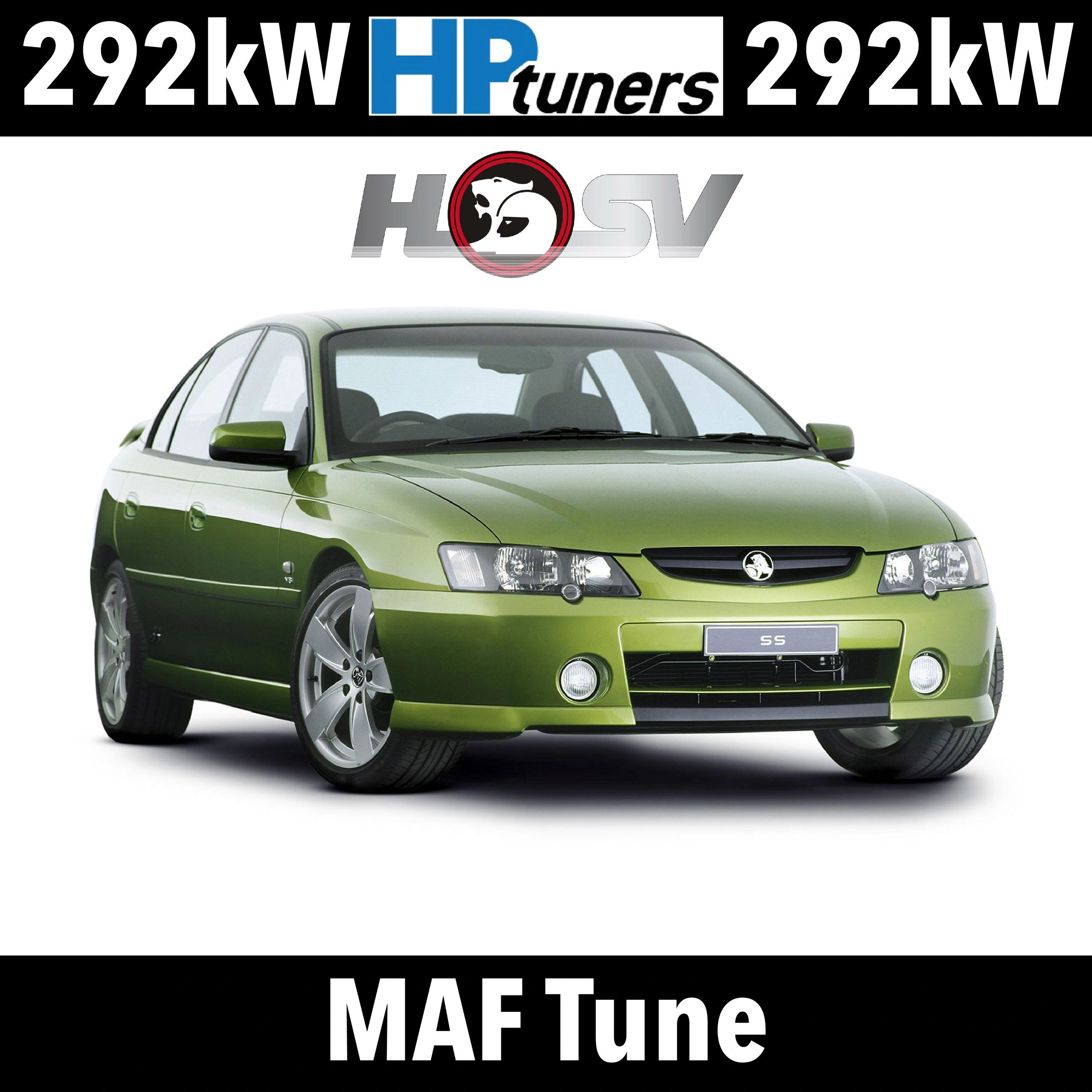 Holden LS1 5.7L MAF Tune 292kW VT VX VY VZ VU WH WK V2 Y Series