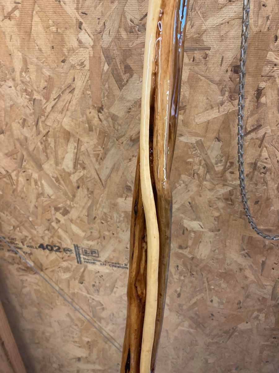 "Split Silver" Staff