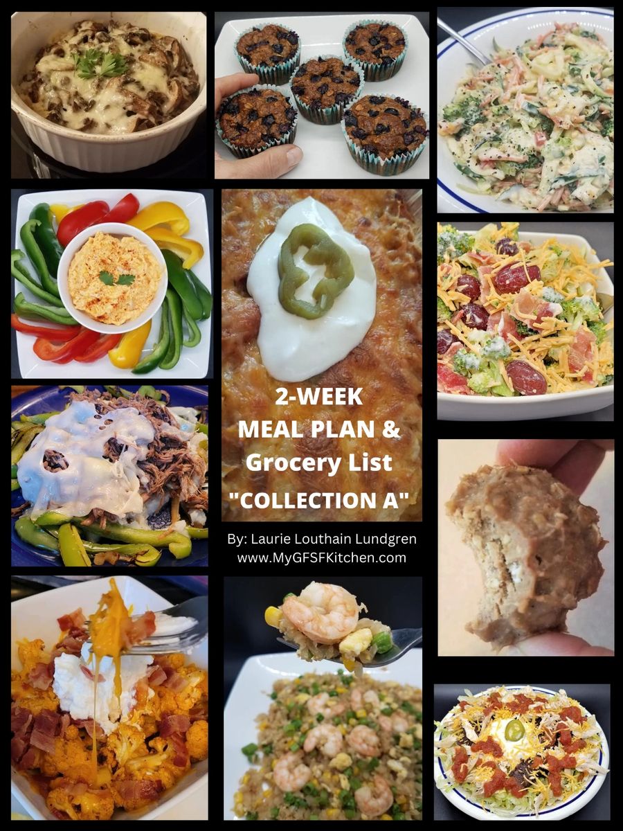 PDF: 2-WEEK Meal Plan with Meal-Prep / Batch-Cook Calendar, & Grocery ...