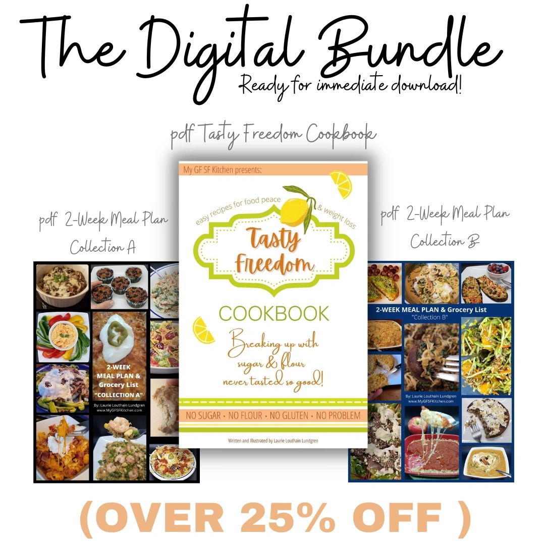 The Digital Bundle: pdf Tasty Freedom Cookbook & Both pdf 2-Week Meal ...