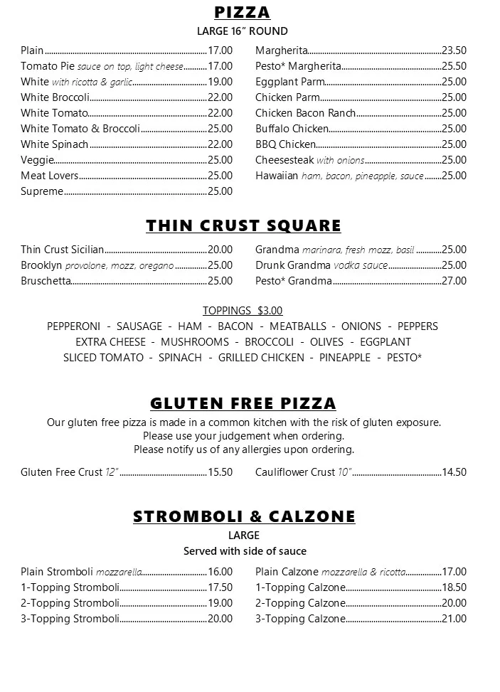 Jerrys Pizza & Subs - Pizzeria, Deli, Breakfast Lunch Dinner