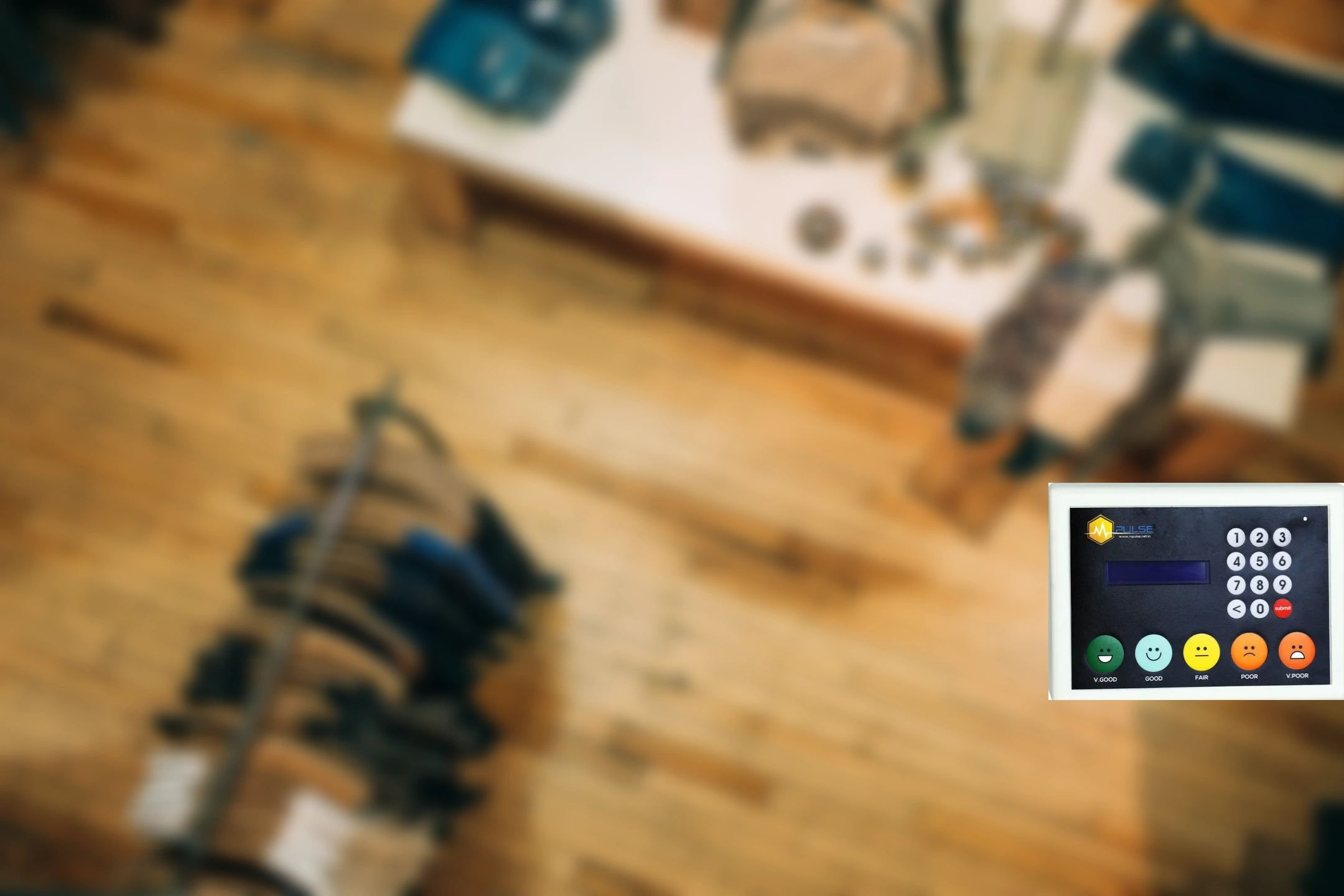 Mpulse Customer Feedback devices | Survey Kiosk