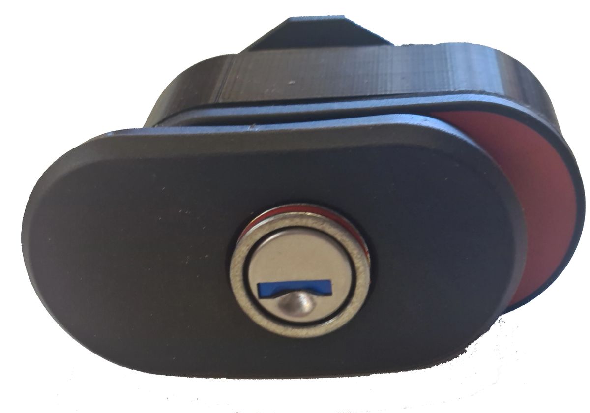 Caravan Front Boot Lock