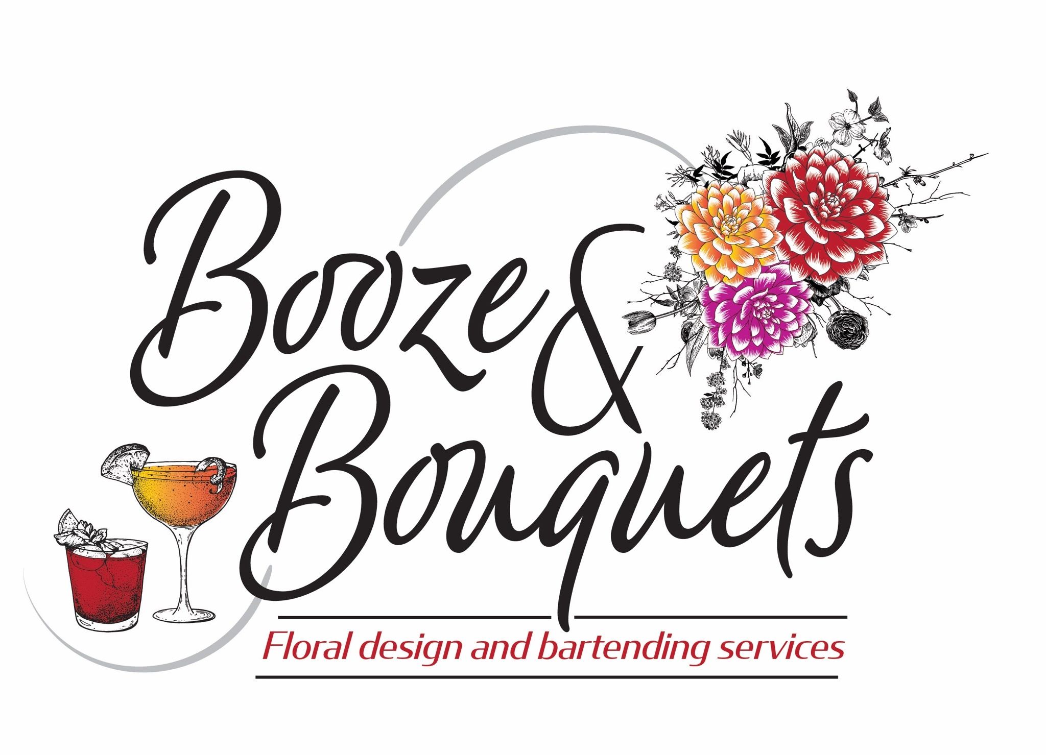 Booze and Bouquets Flower Farm and Floral Design