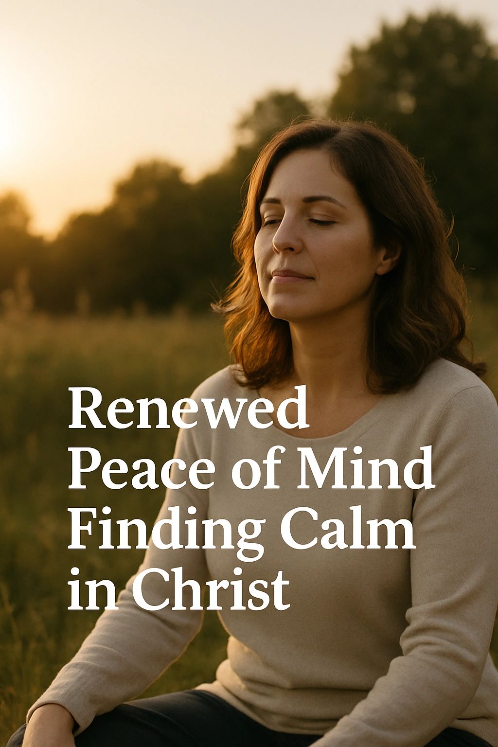 Renewed Peace of Mind: Finding Calm in Christ