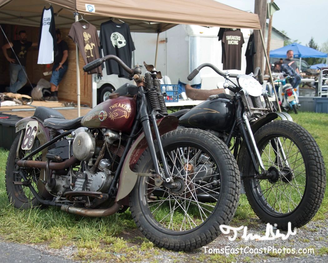 Harley Davidson knucklehead photos around NJ and Pa