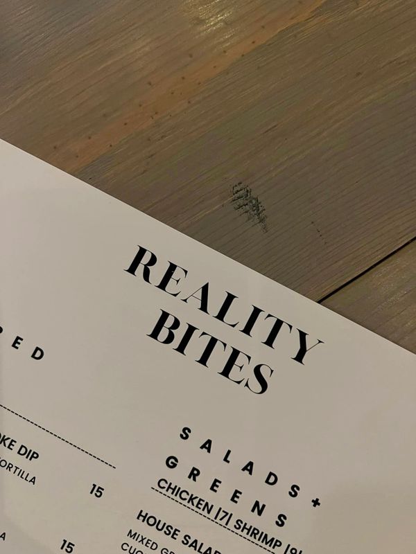 Reality Bites - Restaurant, Fine Dining, American Restaurant
