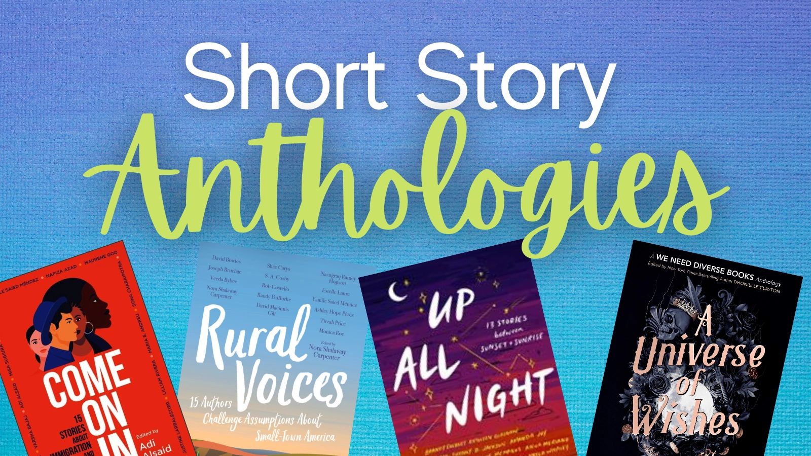 Short-Story Anthologies For Your Class