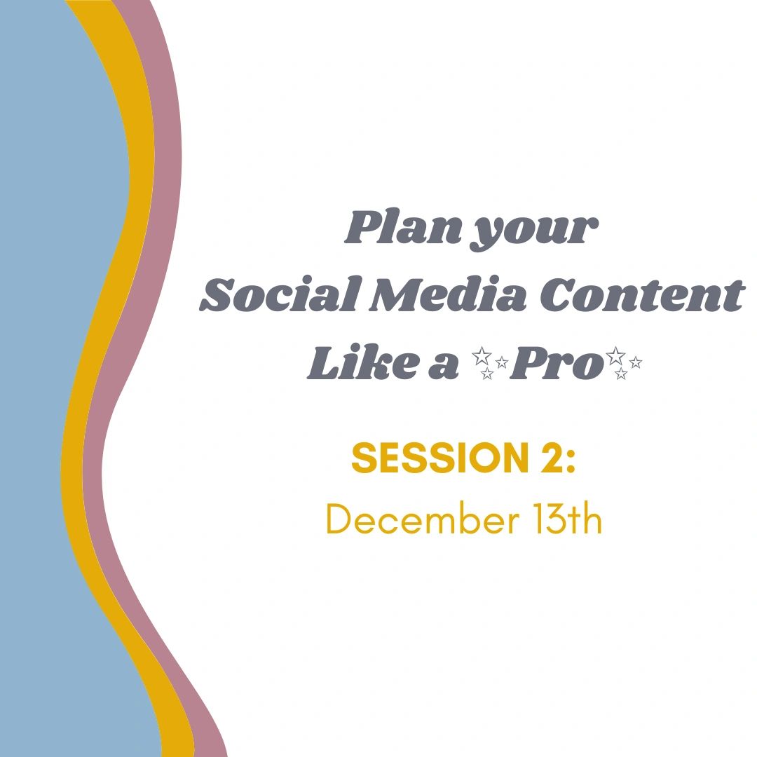 Plan Like a Pro: 12/13