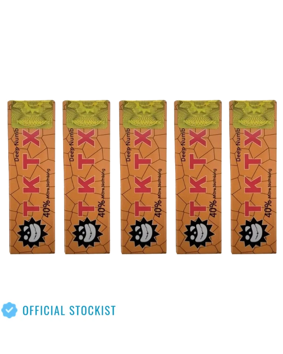 TKTX Numbing cream - Yellow x 5 Pack