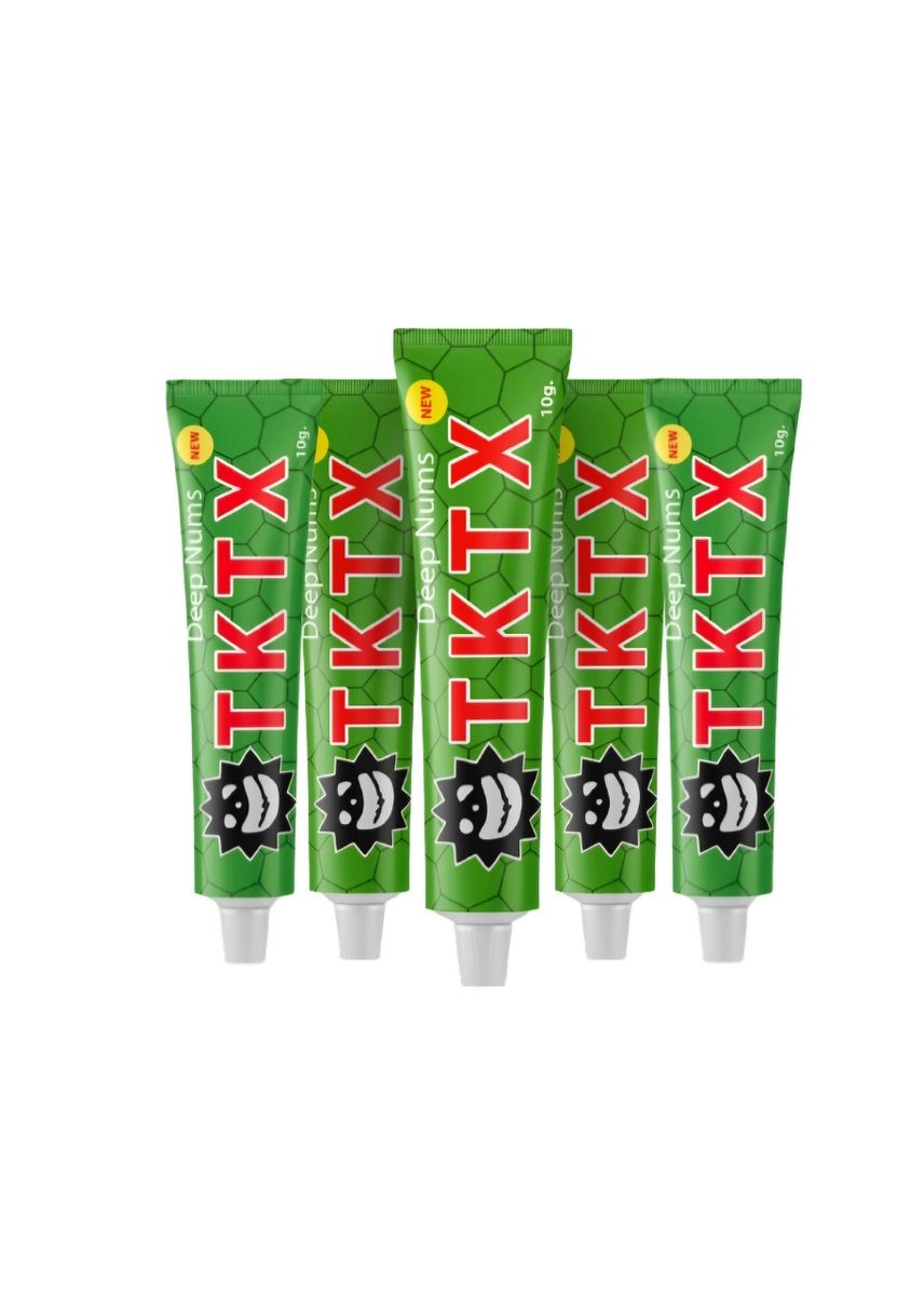 TKTX Numbing cream - Green x 5 Pack