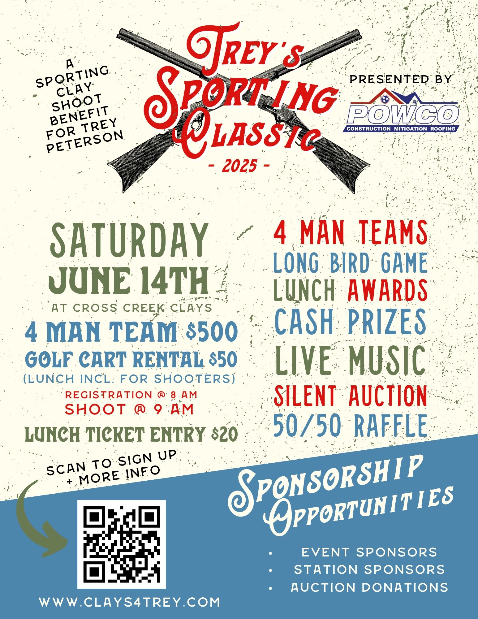 Event Details | Clays 4 Trey