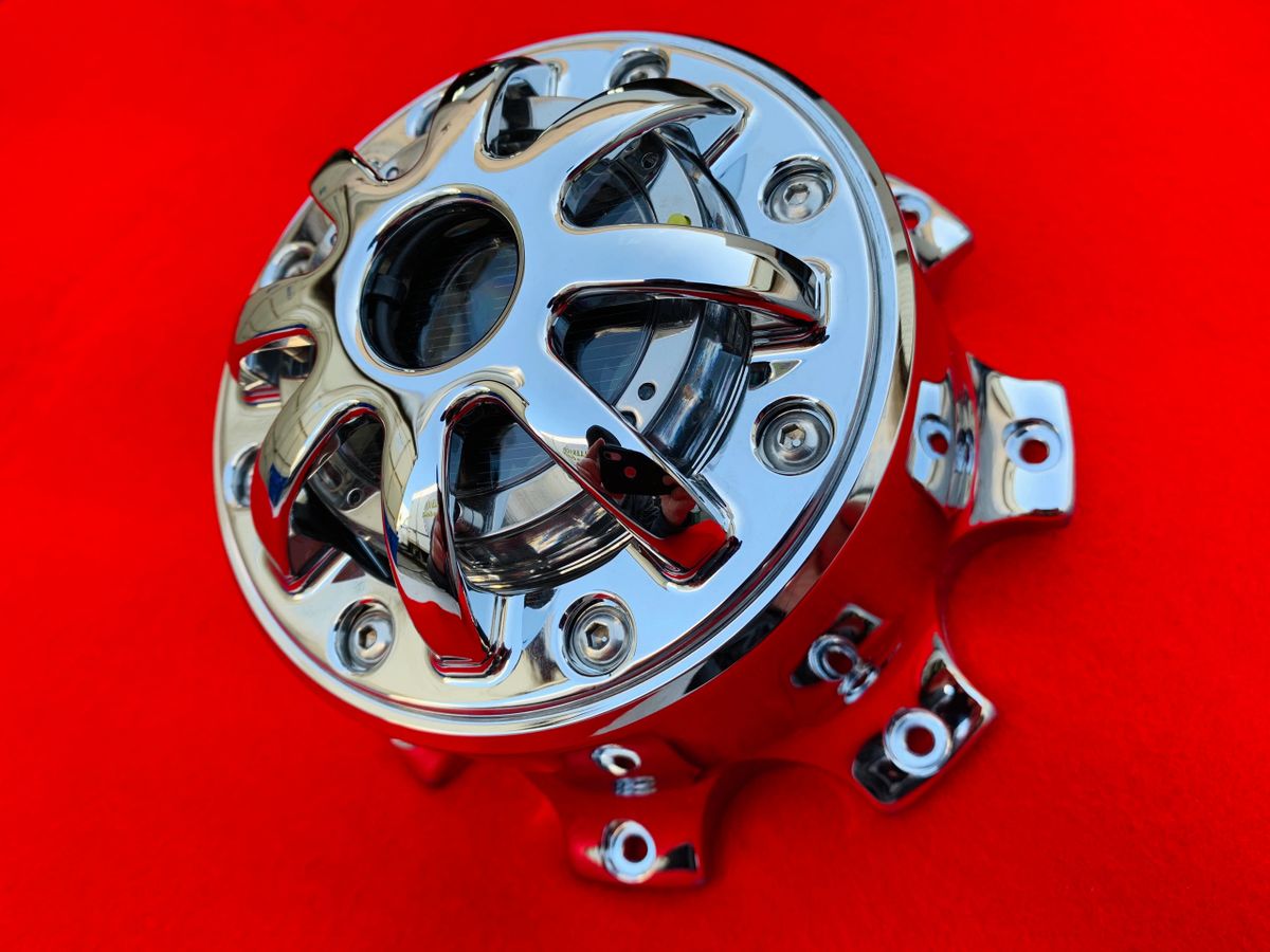 "Hub Lights" Billet Hub Cap LED Lights