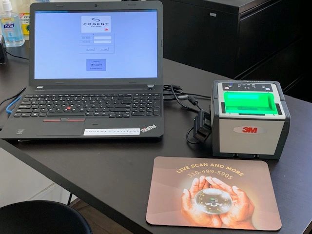 CA Live Scan Fingerprinting