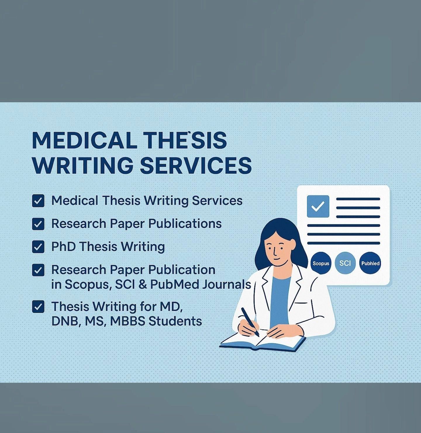 Medical Thesis Writing | MD Thesis Writers| Medical Thesis Writing ...