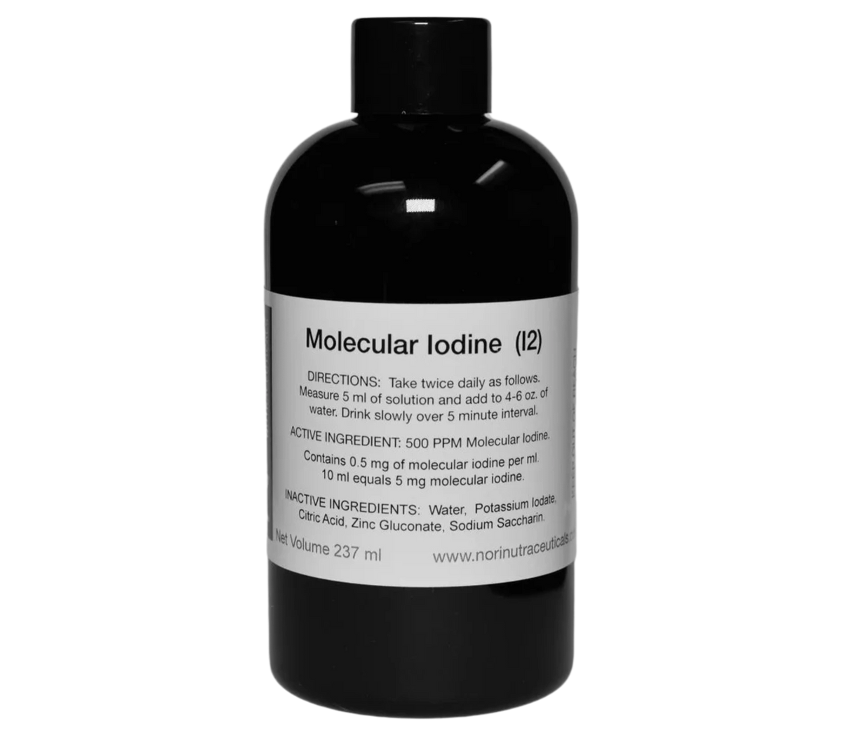 Molecular Iodine, 500 PPM, 8 oz.