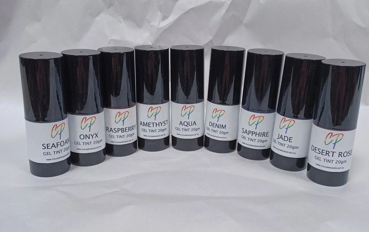 Gel Tints - 10 Colour Options (CP)