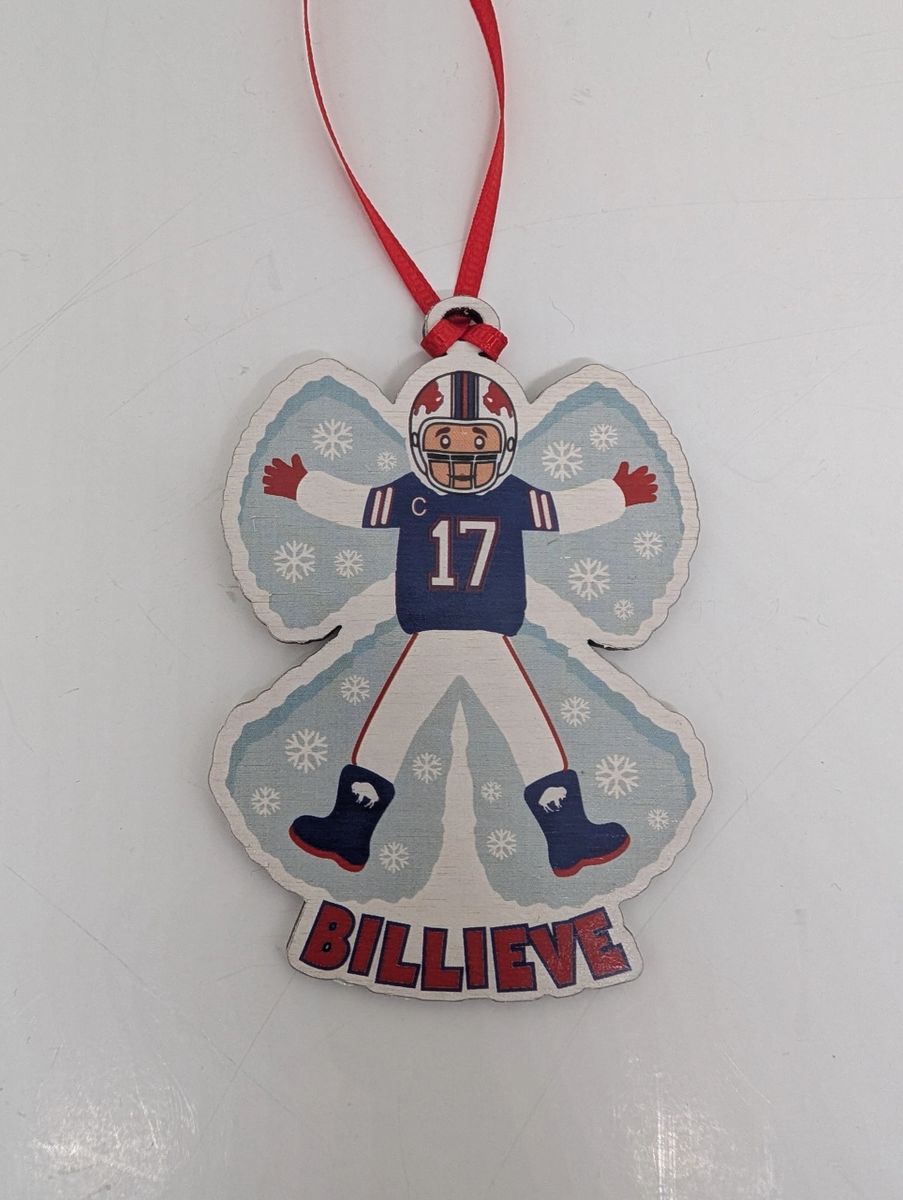 Wood Ornament Josh Angel